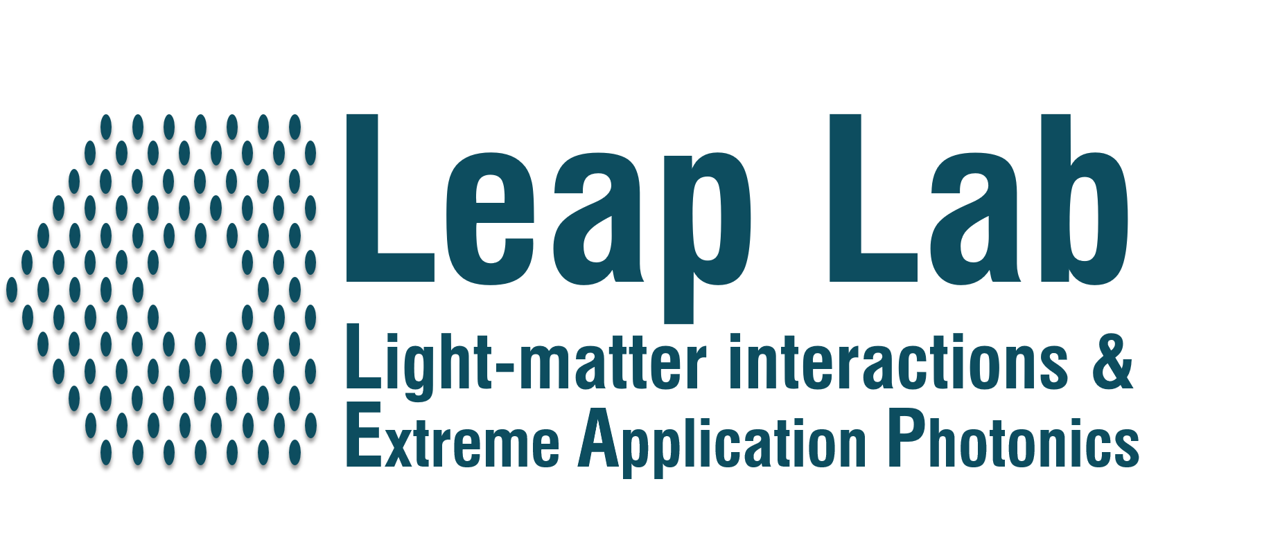 Welcome to the Leap Lab – Light-matter interactions and Extreme Application Photonics Laboratory