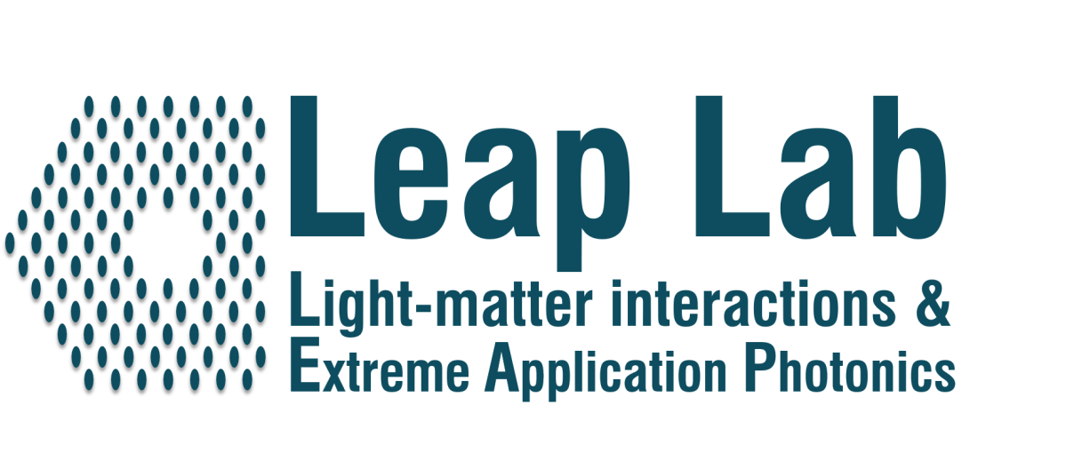 Welcome to the Leap Lab – Light-matter interactions and Extreme ...